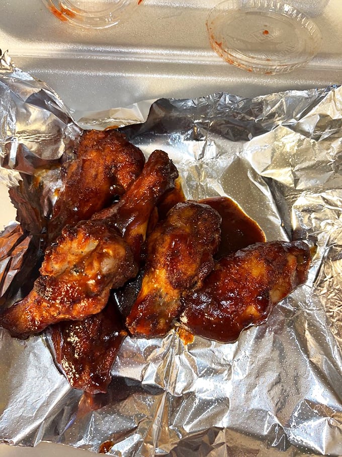 Wings so good, they'll make you flap your arms with joy! Saucy, spicy, and finger-licking fantastic &ndash; napkins are not optional.