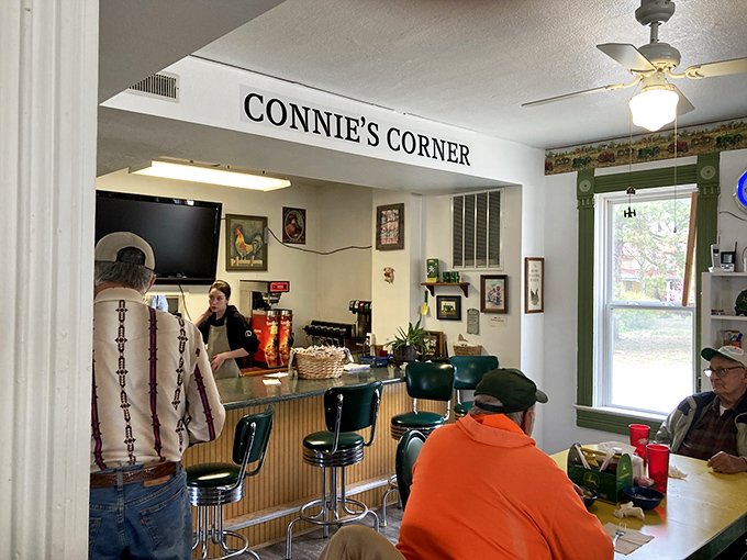 Connie's Corner: Where everybody knows your name, your order, and probably your grandma's maiden name too.
