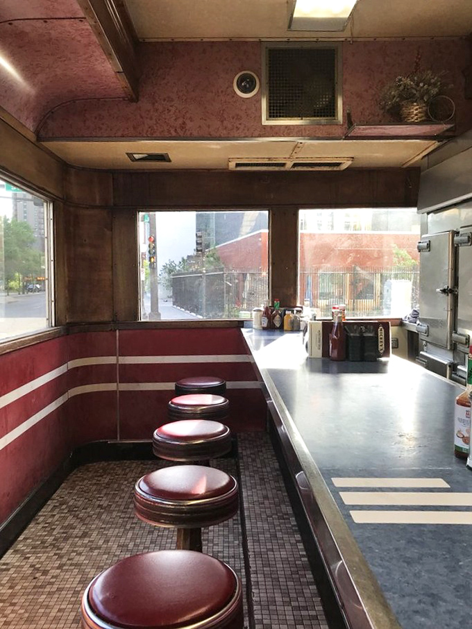 Pull up a stool and stay awhile! Mickey's counter is where strangers become friends, and friends become regulars, all over a slice of pie and a cup of joe.