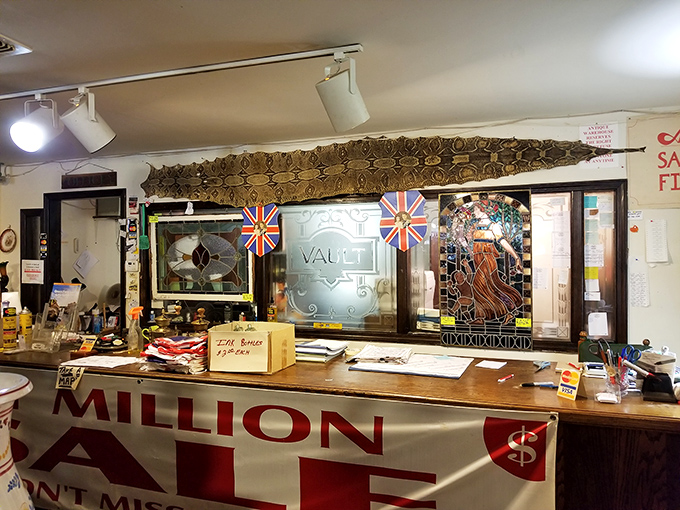 At this counter, every transaction is a trip through time. Just don't try to pay with Confederate currency &ndash; they've heard that joke before.