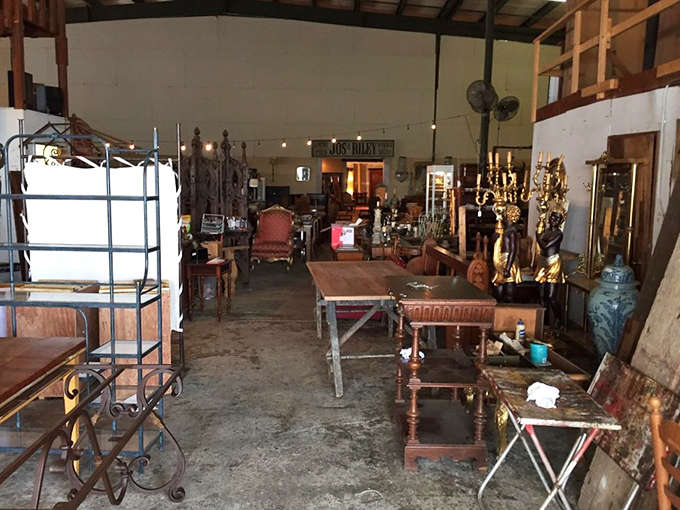 It's like your eccentric great-aunt's attic exploded... in the best way possible! This eclectic mix of decor spans continents and centuries.