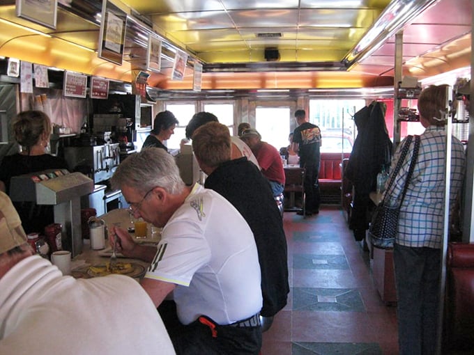 Where everybody knows your name! Well, maybe not really, but the warm buzz of conversation makes you feel right at home.