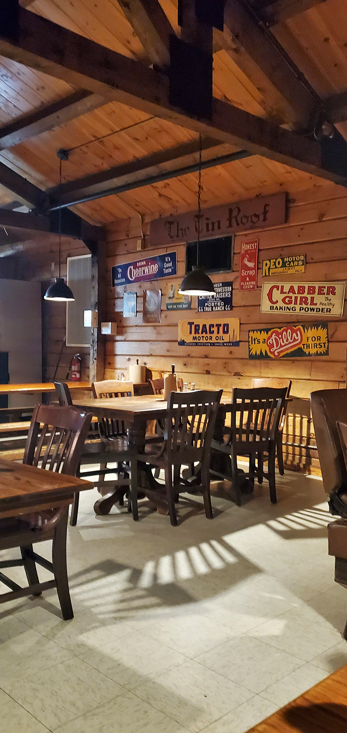 Rustic chic meets BBQ haven. It's like dining in a cozy cabin, if that cabin was run by a pitmaster with great taste in decor.