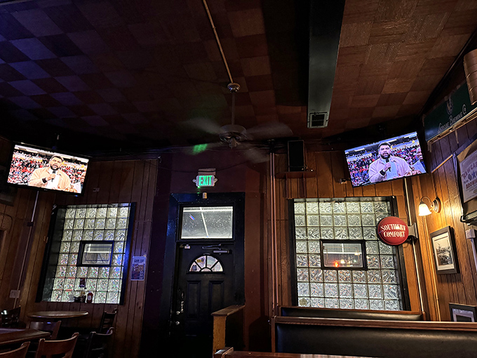 The gateway to gastronomic bliss. Step through these doors and leave your diet at the curb!