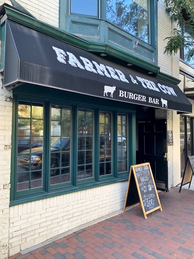 The siren call of burgers beckons from this classic storefront. Resistance is futile &ndash; your taste buds have already made up their mind.