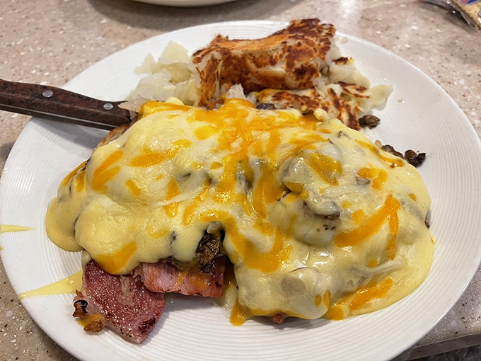 Eggs Benedict, Fort Wayne style! This local twist on a classic is so good, it might just put the city on the culinary map.