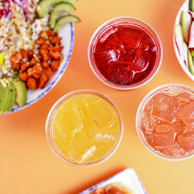 Quench your thirst with a rainbow of refreshment. These frescas are like a liquid high-five for your taste buds after a seafood feast.