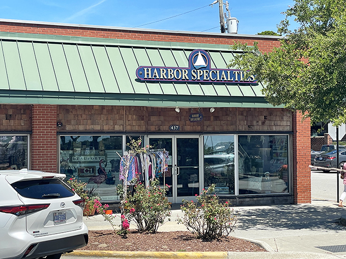 Harbor Specialties promises nautical treasures and coastal keepsakes that somehow look perfect in your home, even hundreds of miles from the shore.
