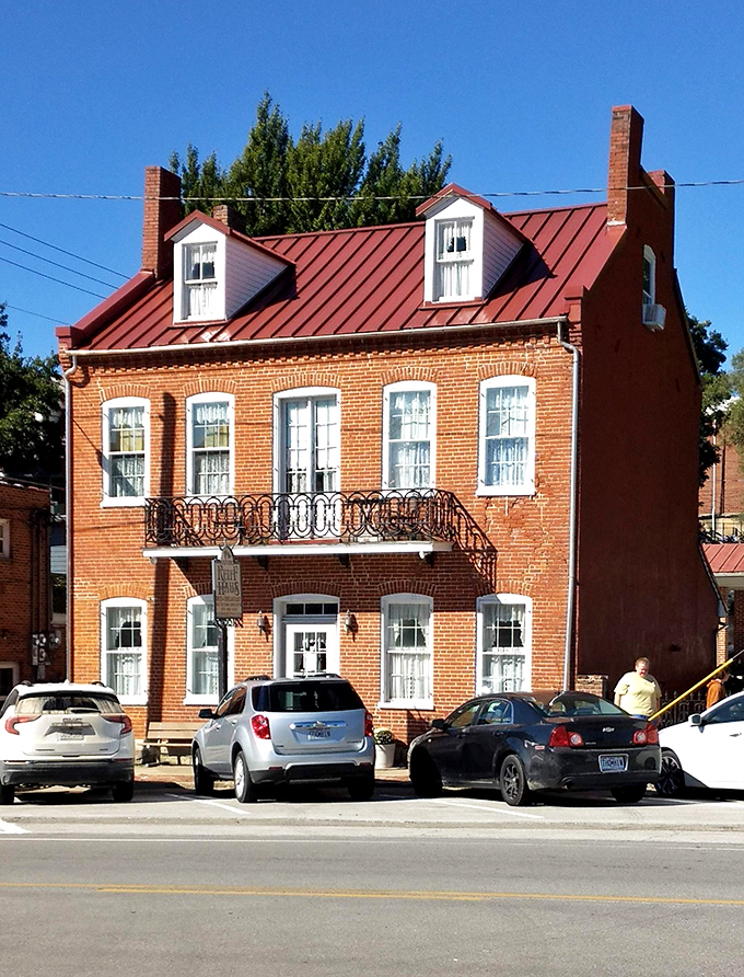 The Historic Reiff Haus offers bed, breakfast, and a brick-perfect glimpse into 19th-century living without the 19th-century plumbing issues.