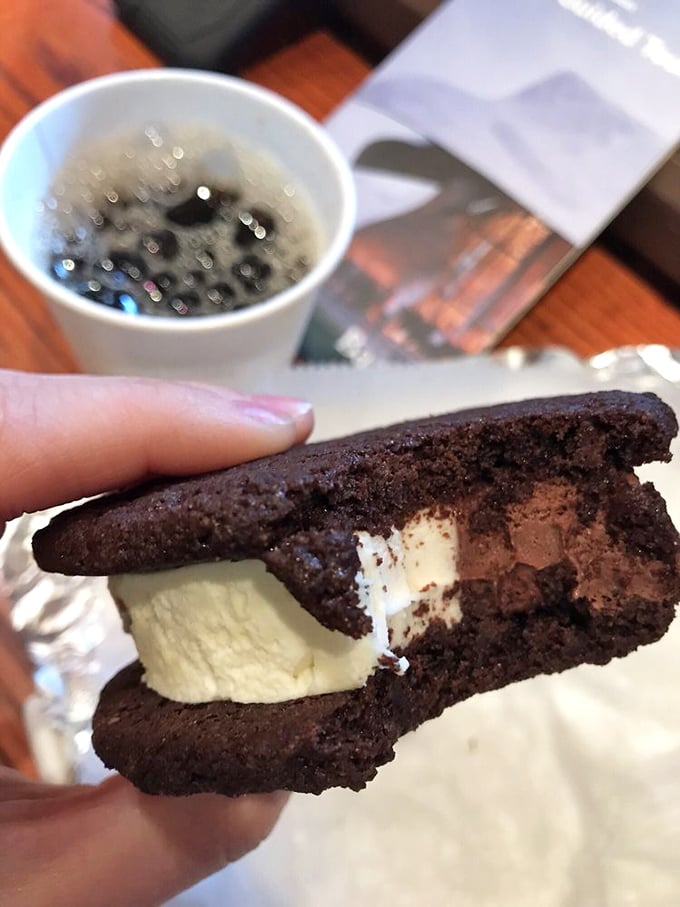 The ice cream sandwich of your dreams has arrived. Warning: May cause spontaneous happy dances.
