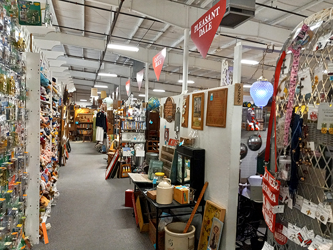 Aisle be there for you! This corridor of curiosities is like a treasure map where X marks... well, pretty much everything.