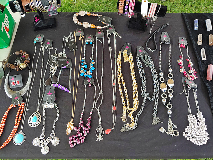 Neck-cessities and wrist-dom! This jewelry spread is a glittering galaxy of style, ready to add some sparkle to your life.