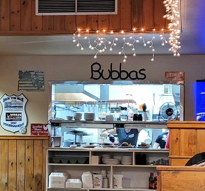 Behind the scenes at flavor HQ. Watch the magic happen as Bubba's kitchen crew orchestrates a symphony of smoky delights.