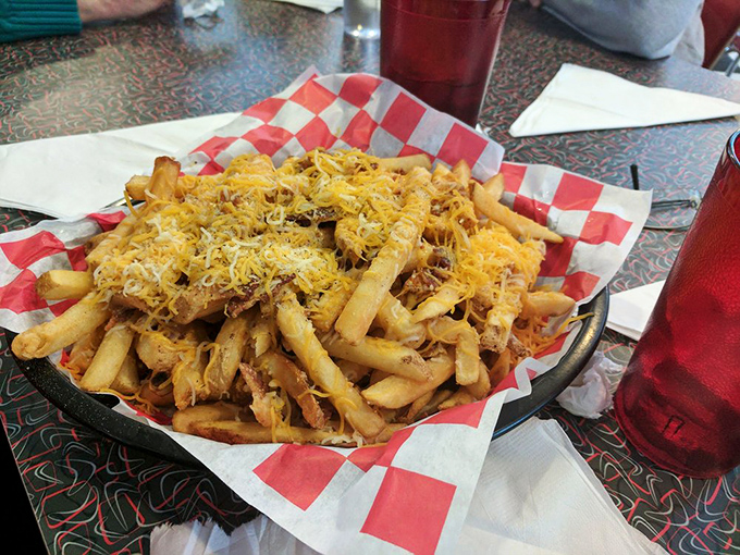 Fries, meet flavor explosion! These loaded spuds are like a party in your mouth, and everyone's invited. Fork optional, napkins mandatory.