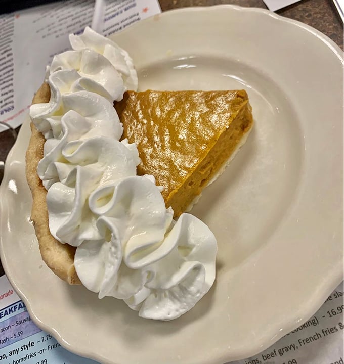 Pumpkin Pie that puts grandma's to shame (sorry, Nana). One bite and you'll be planning your next visit before the fork hits the plate.