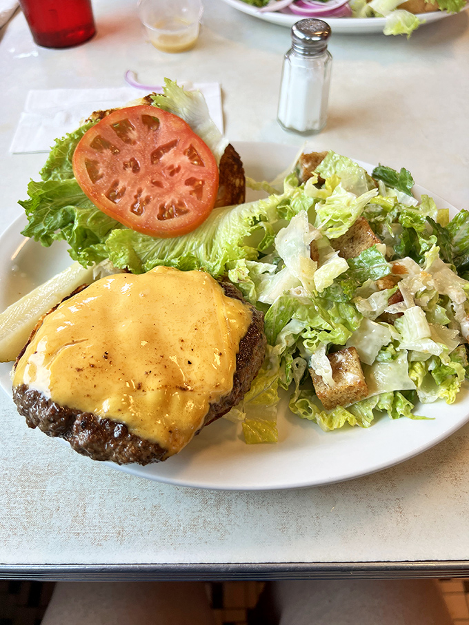 Who says diner food can't be fresh? This salad is so crisp, it practically does jumping jacks on your plate!