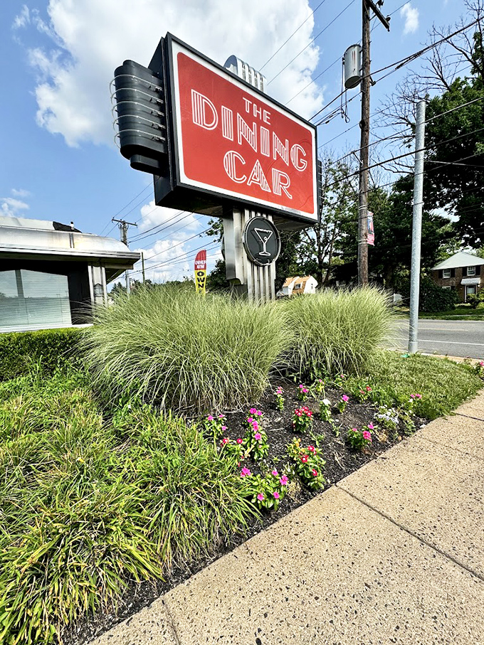 The iconic sign stands proud against the Pennsylvania sky, a red beacon that's guided hungry travelers and locals alike for generations.