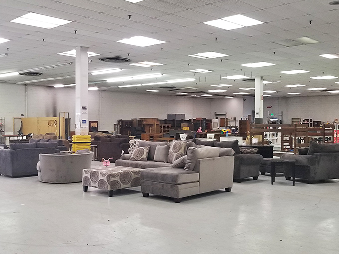 Sofa, so good! This furniture forest is like a choose-your-own-adventure book for your living room.