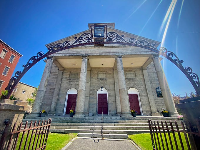 Praise be to preservation! This church is so picturesque, it might just convert you... to architecture appreciation.