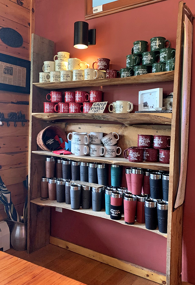 Souvenir mugs and tumblers: because sometimes you need to take a little bit of barbecue magic home with you.