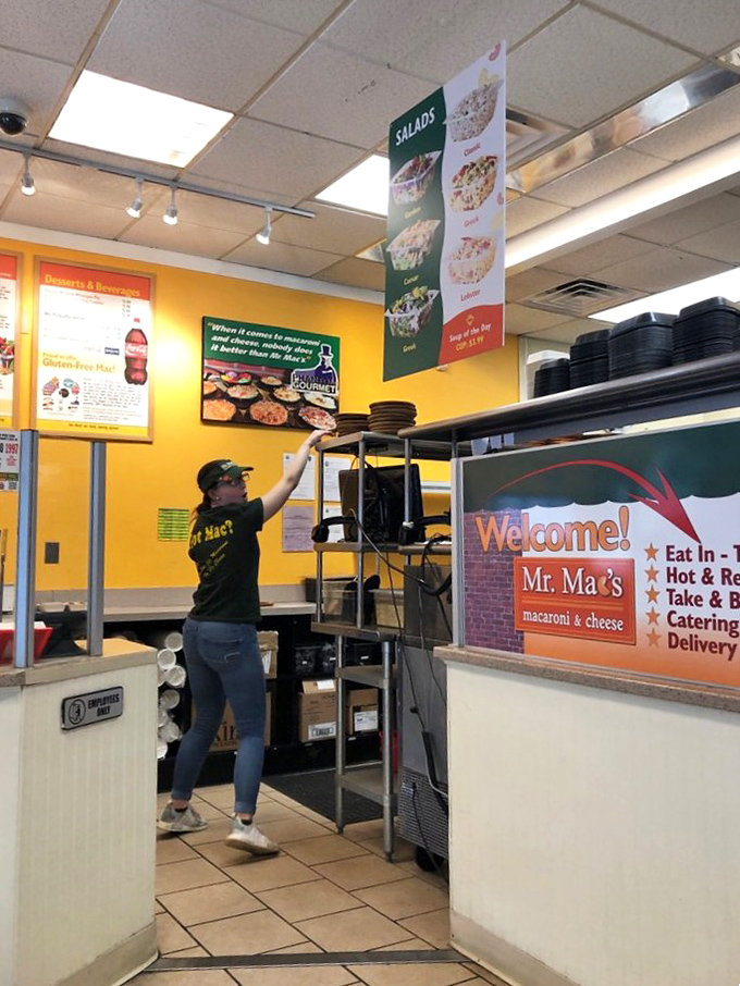 The unsung heroes of mac and cheese! These staff members are like cheese wizards, conjuring up bowls of comfort.