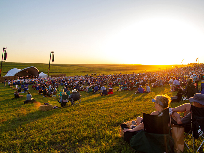 Symphony in the Flint Hills transforms the prairie into nature's concert hall, where Dvoř&aacute;k meets the sunset for a performance that outshines any urban venue.