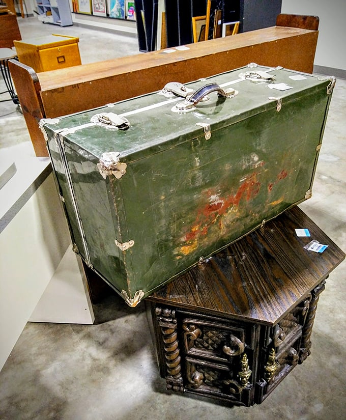 Luggage with stories to tell! These vintage beauties have seen the world and are ready for new adventures. Time to plan that retro-chic getaway?