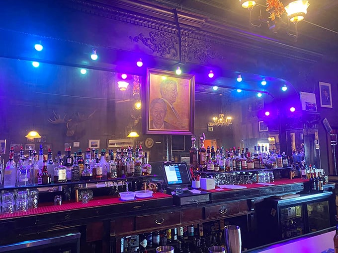 A cocktail lover's paradise! Svilar's bar glows with the promise of perfectly mixed drinks and nights you'll struggle to remember clearly.