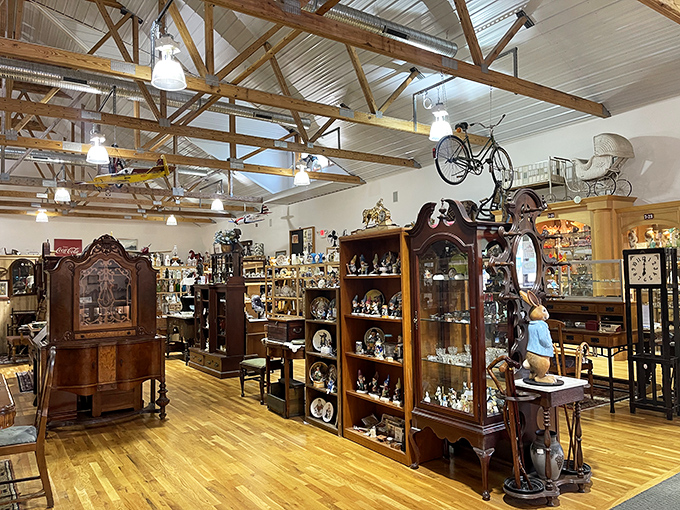 It's not hoarding if it's curated! This eclectic mix of curiosities is like a real-life game of I Spy. Can you spot the hidden gems?