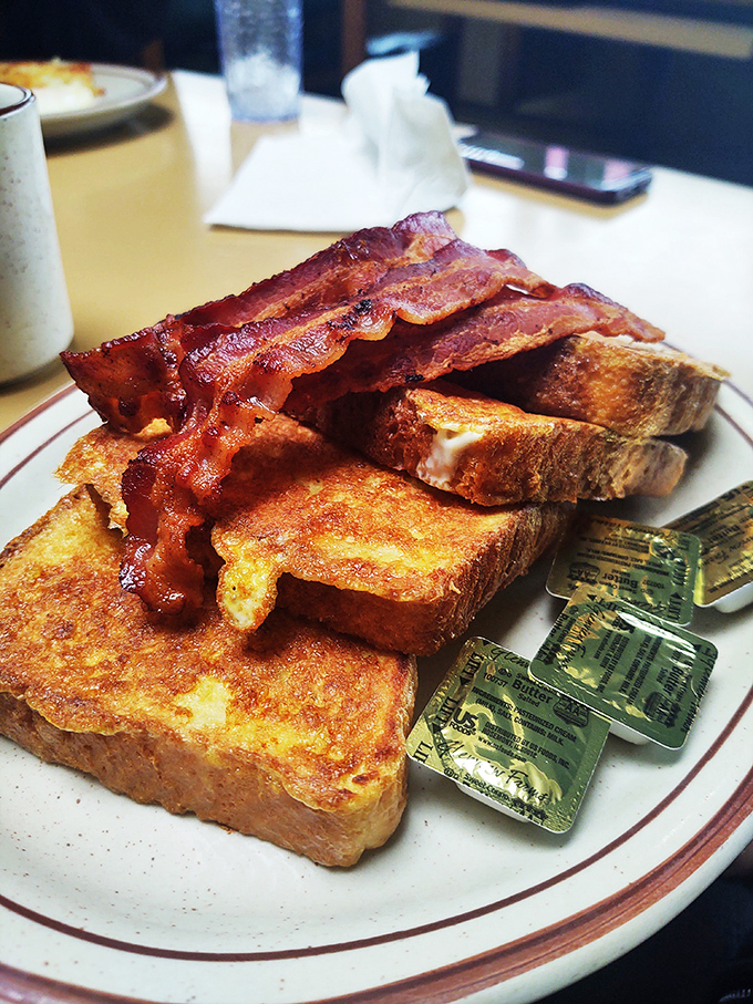 Bacon: nature's candy and the crown jewel of any respectable breakfast plate. Crispy, savory, and unapologetically delicious.