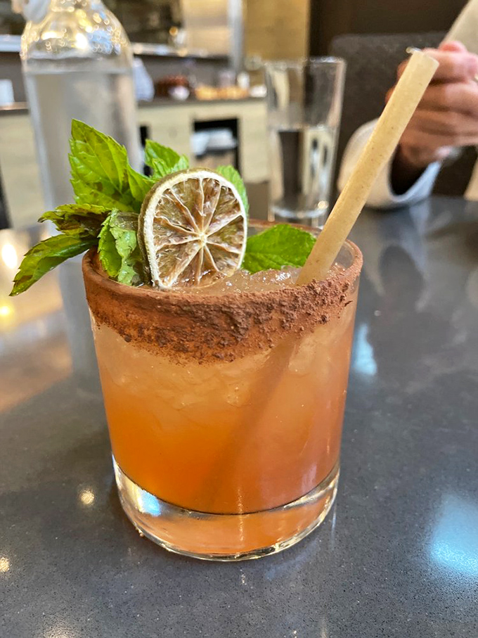 A cocktail that's part science experiment, part work of art. Sip slowly &ndash; this drink is more photogenic than your last vacation selfie.