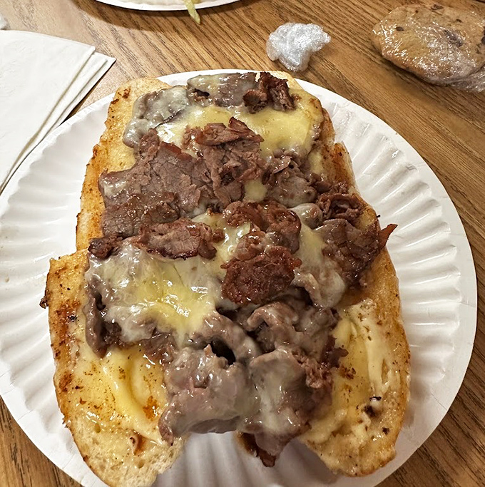 Philly, eat your heart out! This cheesesteak is a beefy, cheesy love letter to the art of sandwich-making.