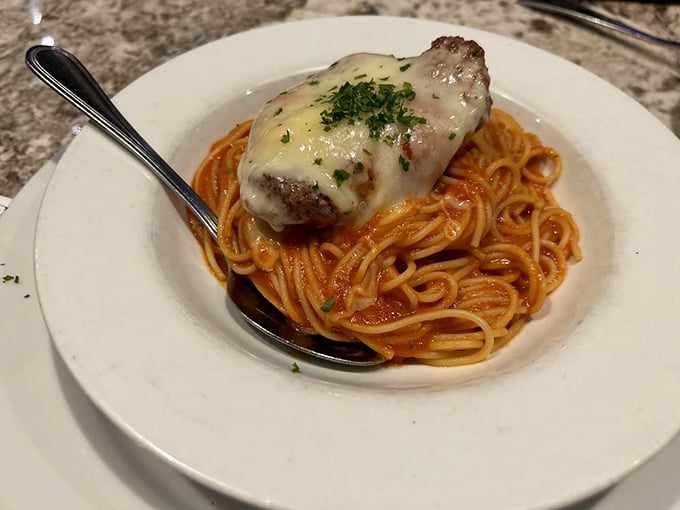 Chicken Parm: The dish that launched a thousand food comas. Crispy, saucy, cheesy &ndash; it's comfort food's poster child.