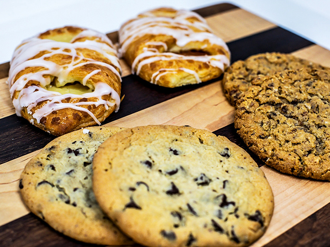 Cookie nirvana achieved! From classic chocolate chip to Danish-inspired delights, it's a United Nations of sweet treats.
