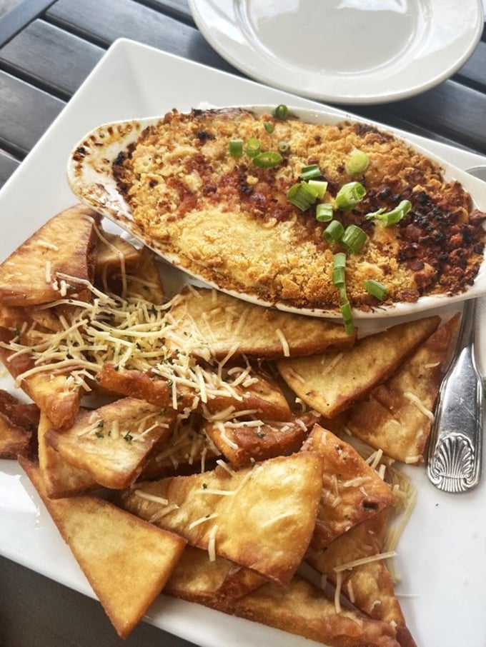 Behold, the grand finale! This slice of heaven is the perfect way to end your meal on a sweet, fluffy note.