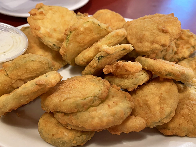 Pickle lovers, unite! These crispy, tangy morsels are like the potato chip's cooler, more sophisticated cousin. Bet you can't eat just one!