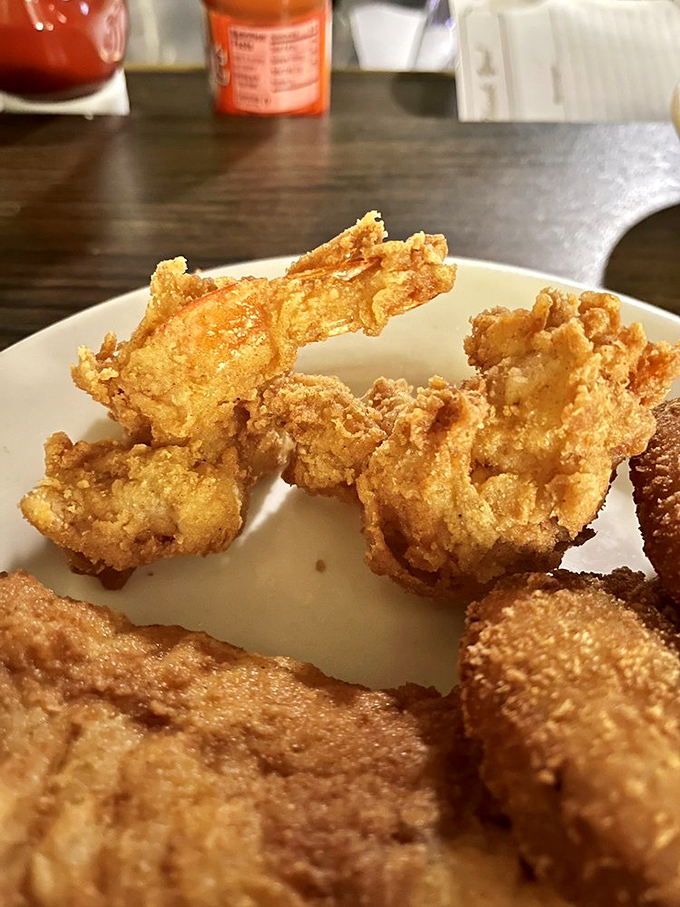 Golden-fried perfection that makes you wonder why anyone would ever bother with fancy food when simplicity tastes this good.