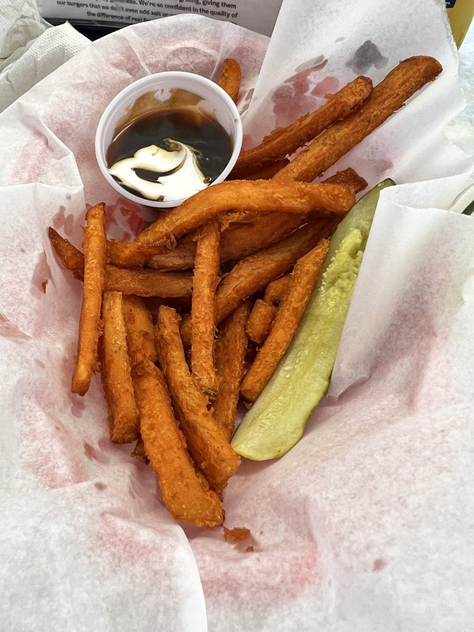 Fries that could make a Frenchman weep! Golden, crispy, and begging to be dunked in your favorite sauce.