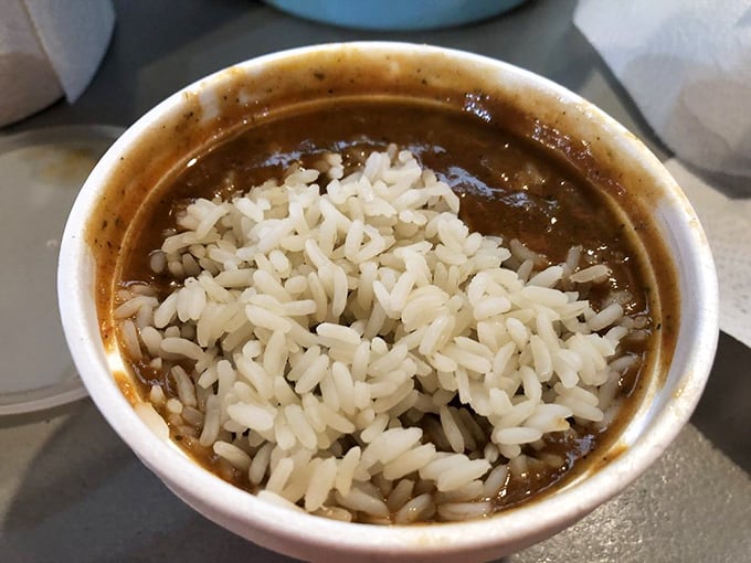 Gumbo: The South's answer to chicken soup for the soul. This steaming bowl of comfort is like a warm hug from your taste buds.