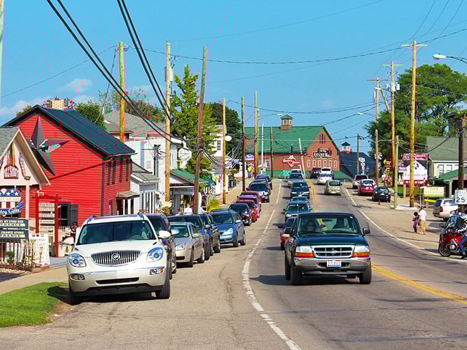 Cruising down Berlin's main drag is like flipping through a delicious pop-up book. Each storefront promises a new flavor adventure &ndash; no page-turning required!