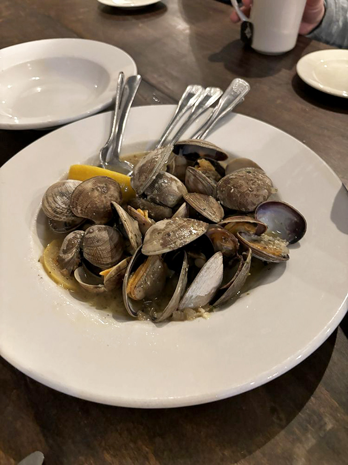 These mussels aren't just seafood, they're an event. Gather 'round, folks &ndash; it's time for a shellfish shindig!