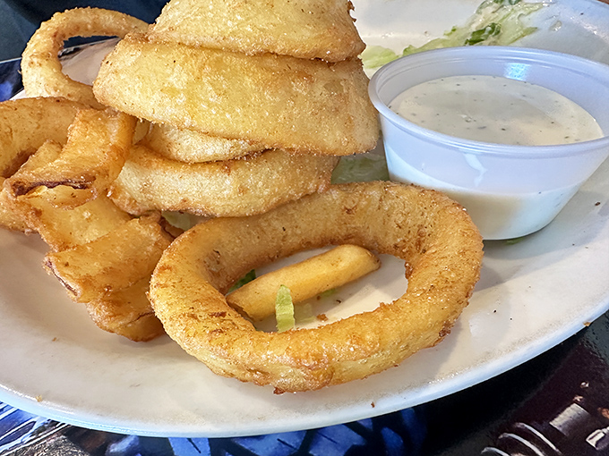 Onion rings or edible halos? These golden circles of deliciousness are crispy, crunchy, and utterly irresistible.