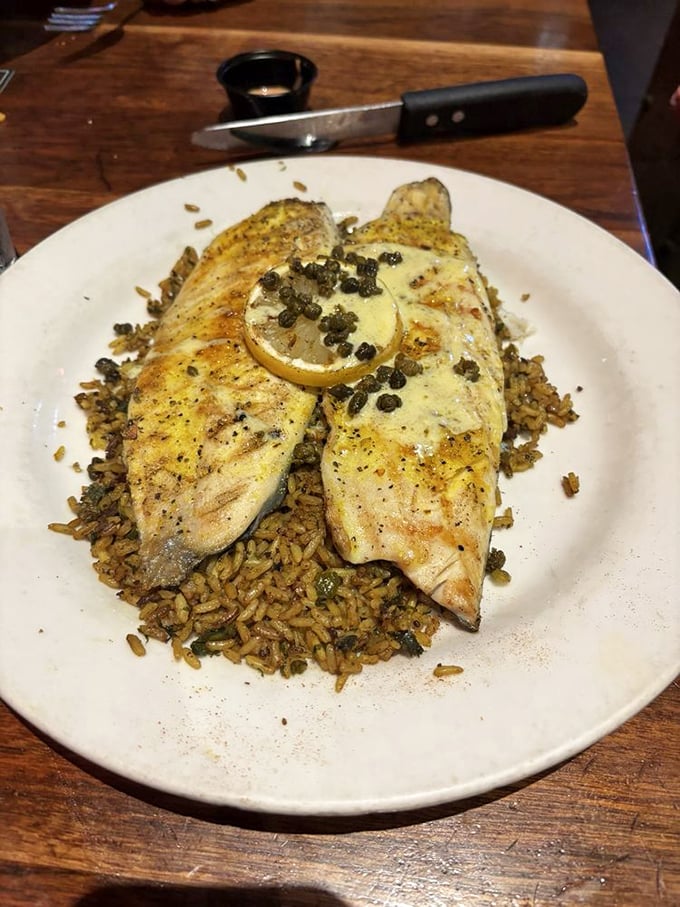 Swimming upstream never looked so delicious. This rainbow trout dish is a flavor explosion that would make even the pickiest mermaid swoon.