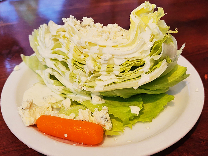 The salad that dares to dream big. It's not just a side, it's a crunchy, refreshing prelude to the meaty main event.