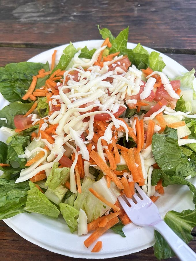 Salad that doesn't feel like punishment. Fresh, crisp, and colorful &ndash; it's like your taste buds just took a vacation to a veggie paradise.