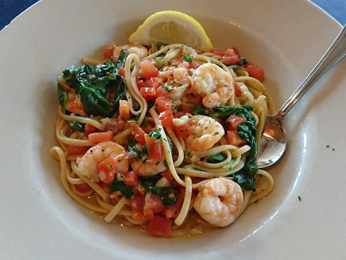 Shrimp scampi that's a twirl above the rest. This pasta dish is so good, you'll want to send a thank-you note to the inventor of linguine.