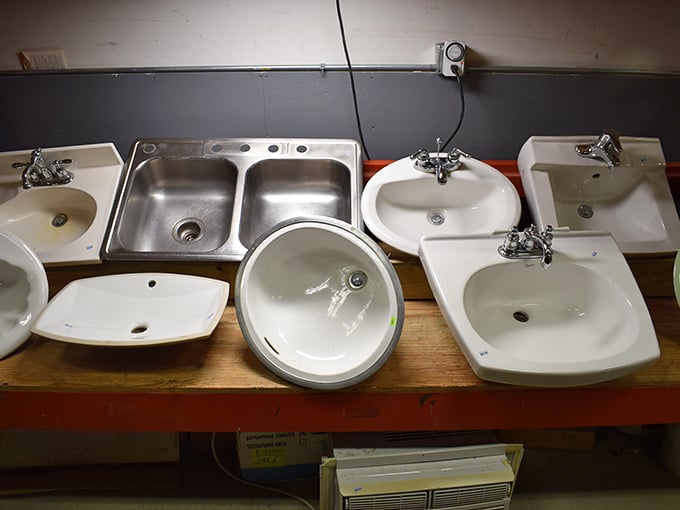 Sink or swim in choices! Whether you're remodeling or just daydreaming, these basins are ready to make a splash in your bathroom.