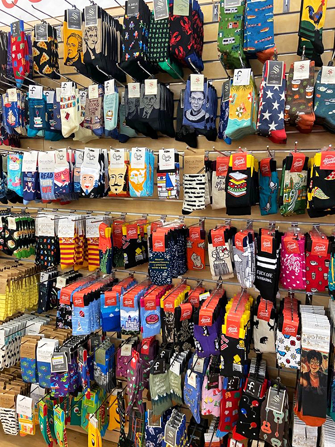 Sock it to me, literature! Wear your favorite authors on your feet &ndash; it's the classiest way to be well-heeled.