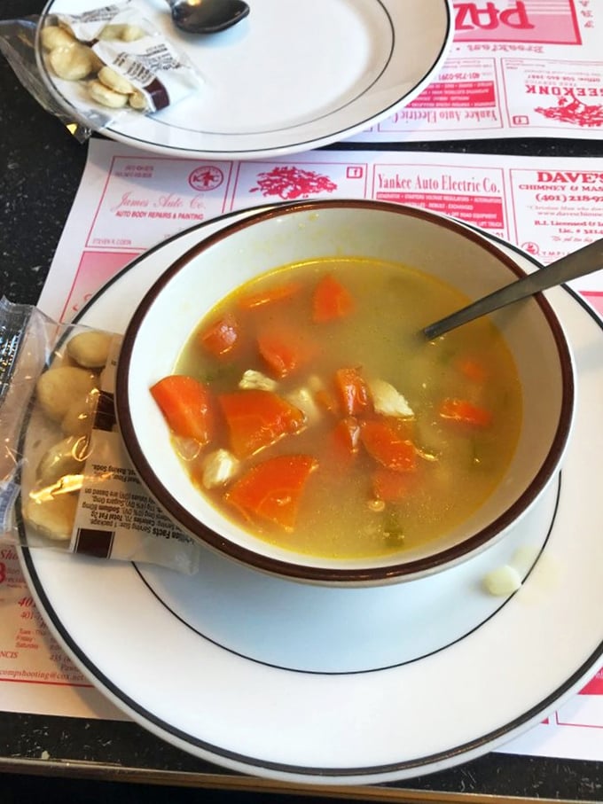 Soup's on! This steaming bowl of comfort is like a warm hug for your insides. Spoon at the ready, it's time to dive in!