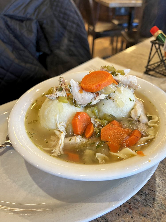 Soup that's clearer than the desert sky. One spoonful, and you'll forget all about that all-you-can-eat buffet down the street.